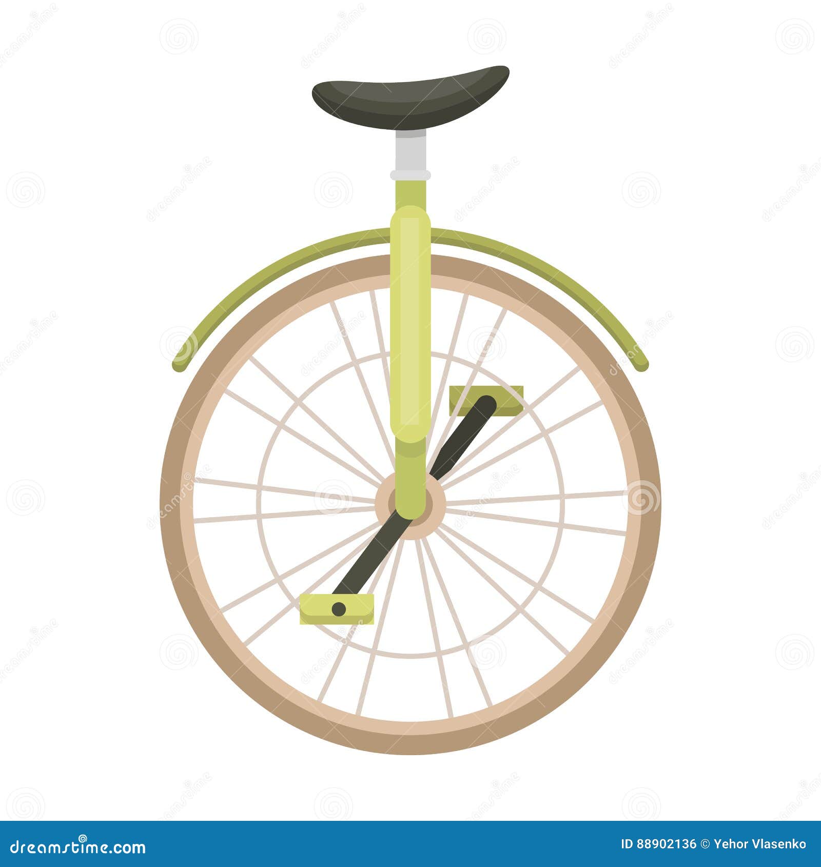 Unicycle, One Wheel Bicycle Cartoon Stock Photography | CartoonDealer ... Unicycle, One Wheel Bicycle Cartoon Stock Photography | CartoonDealer ...
