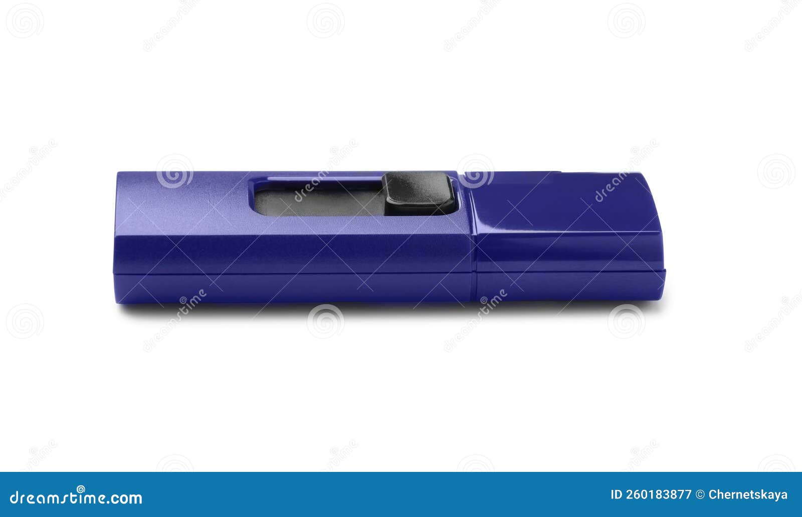 Unidad De Flash Usb Moderna Aislada En Blanco Imagen de archivo ...