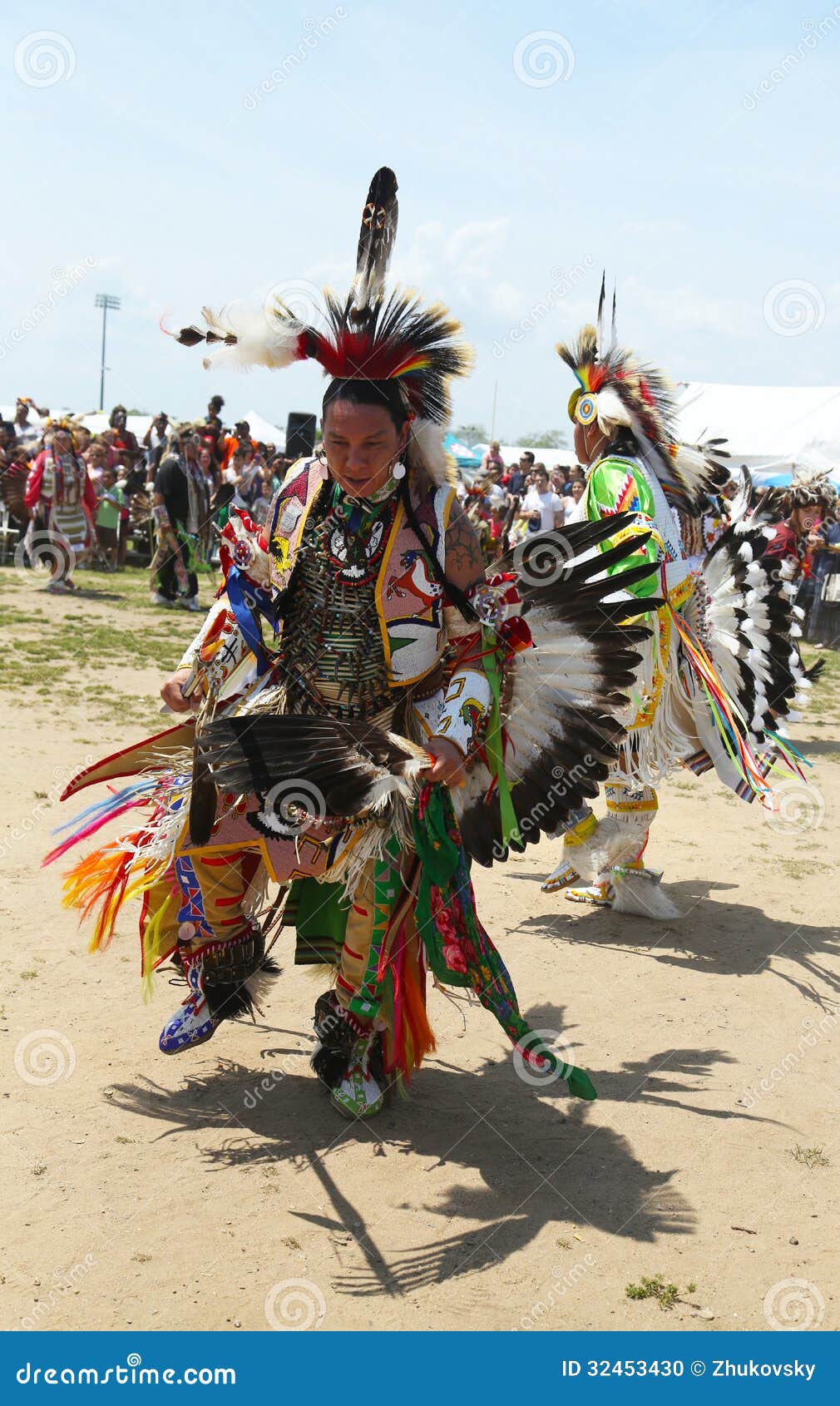 Unidentified Native American Dancers at the NYC Pow Wow in Brooklyn ... Unidentified Native American Dancers at the NYC Pow Wow in Brooklyn ...