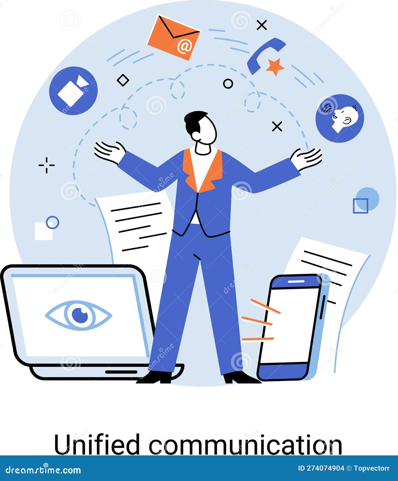 Unified Communication, Mutual Assistance Concept. Enterprise ... Unified Communication, Mutual Assistance Concept. Enterprise ...