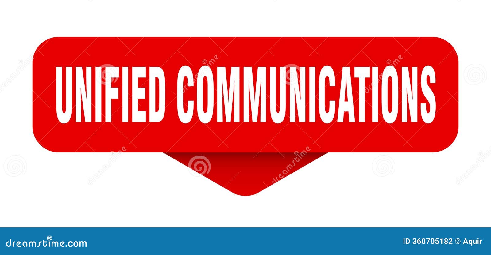 Unified Communications. Unified Communications Round Blue And Gold ...
