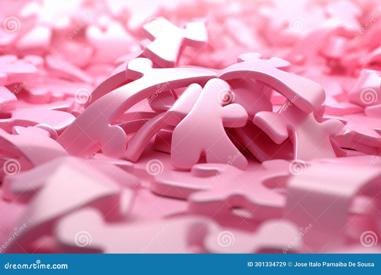 Unified Puzzle Interlocking Puzzle Pieces Stock Illustration ...
