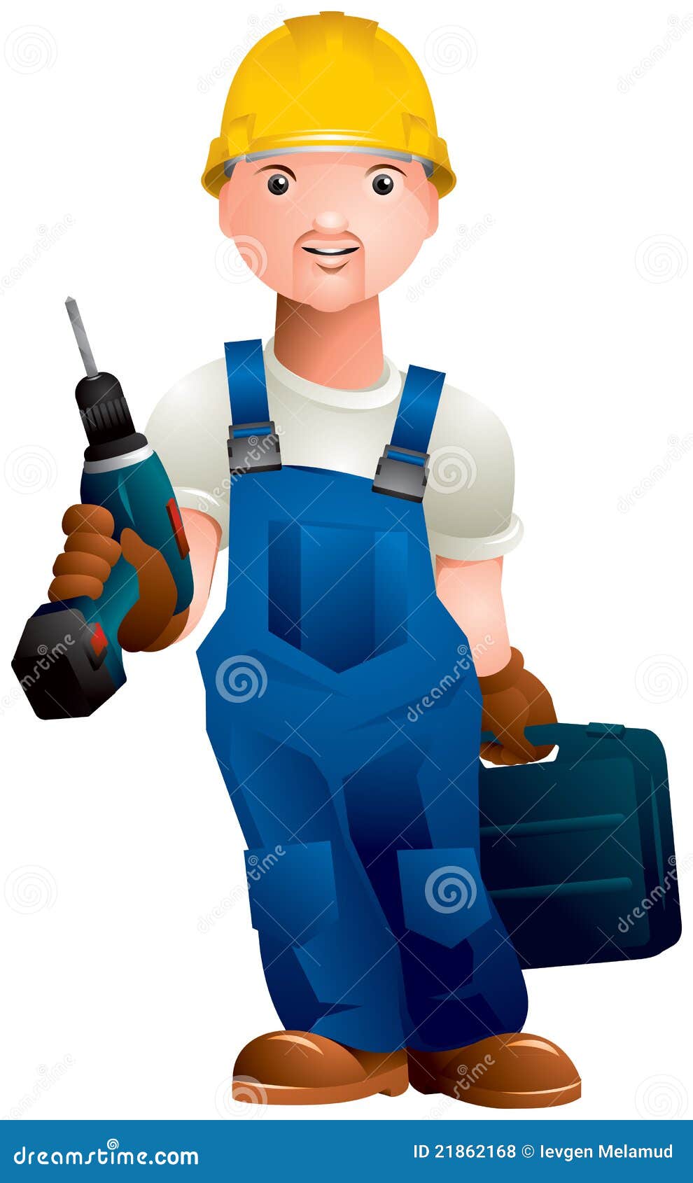 Uniform arbetare vektor illustrationer. Illustration av reparatör ...