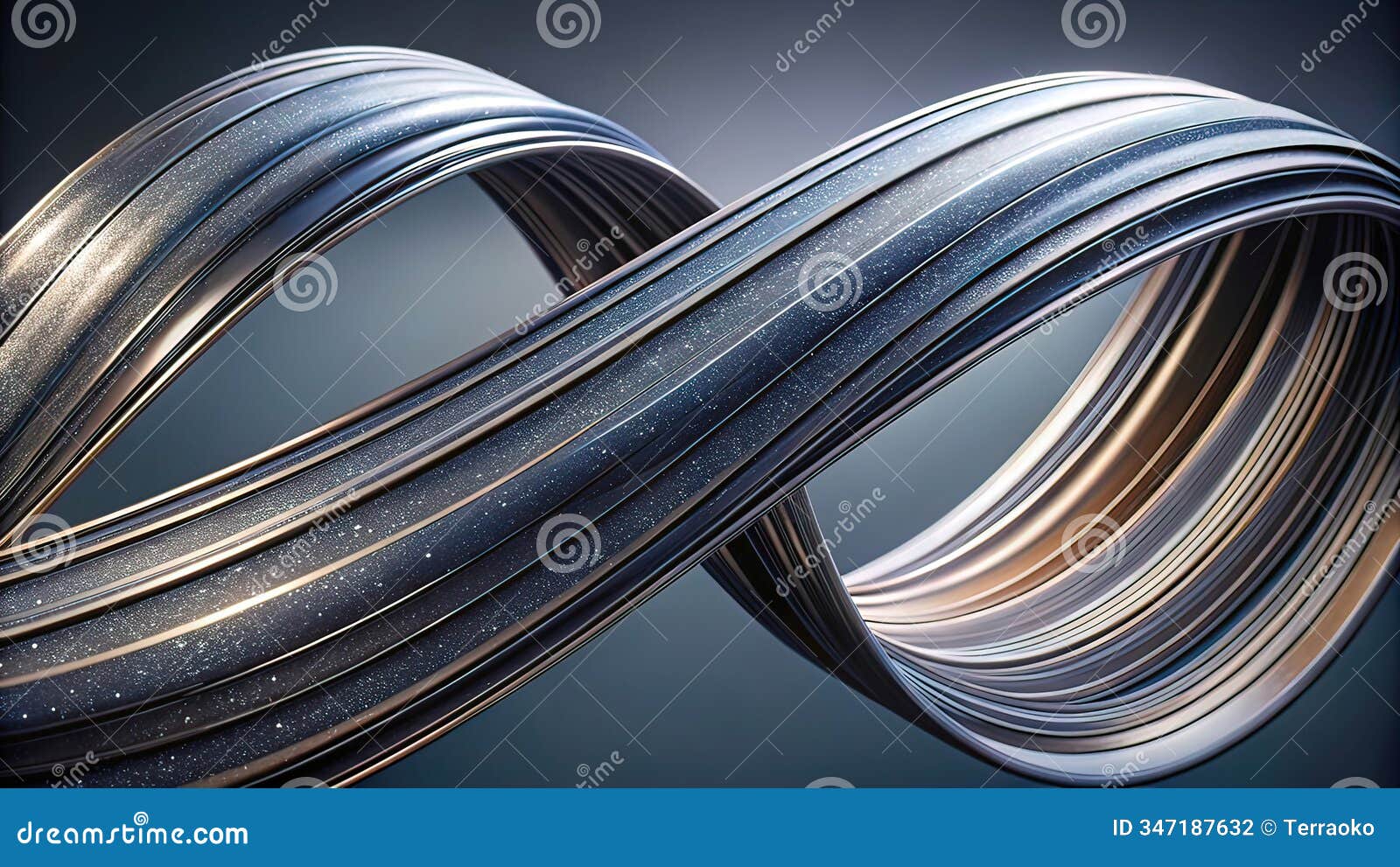 Uniform Background, Several Thin Rounded Lines Run Across the ...