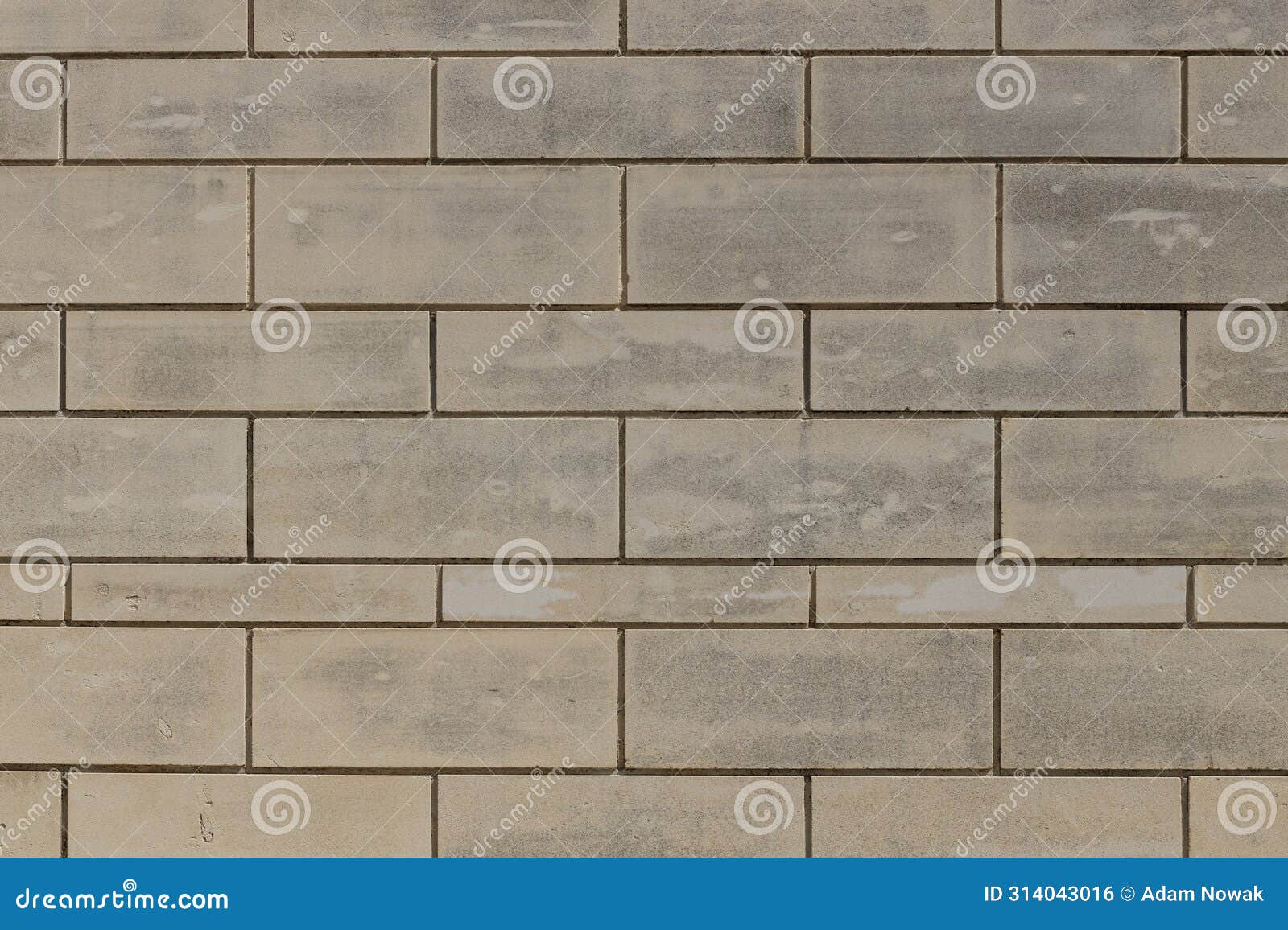 Uniform Brick Wall Texture stock photo. Image of facade - 314043016