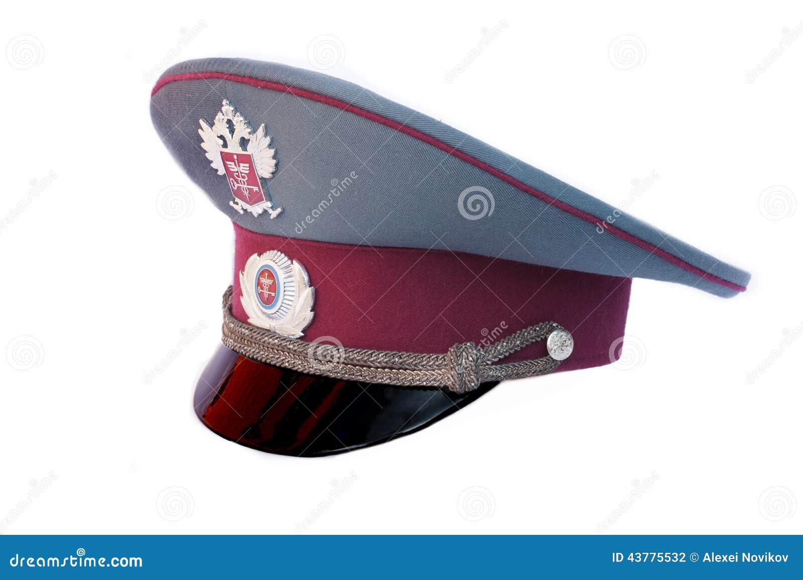 Uniform Cap of the Russian Tax Service Stock Photo - Image of roundels ...