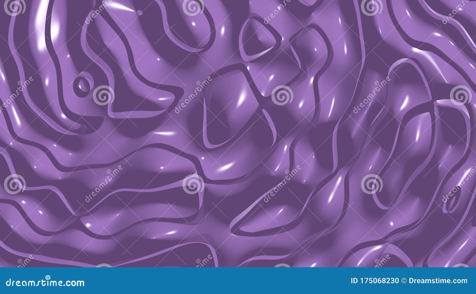 Uniform 3D Abstract Background of Simple Patterns of Rebecca Purple ...