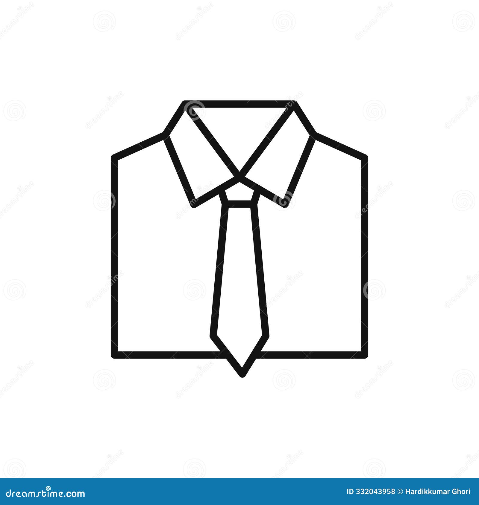 Uniform Icon Vector Sign And Symbol Isolated On White Background ...