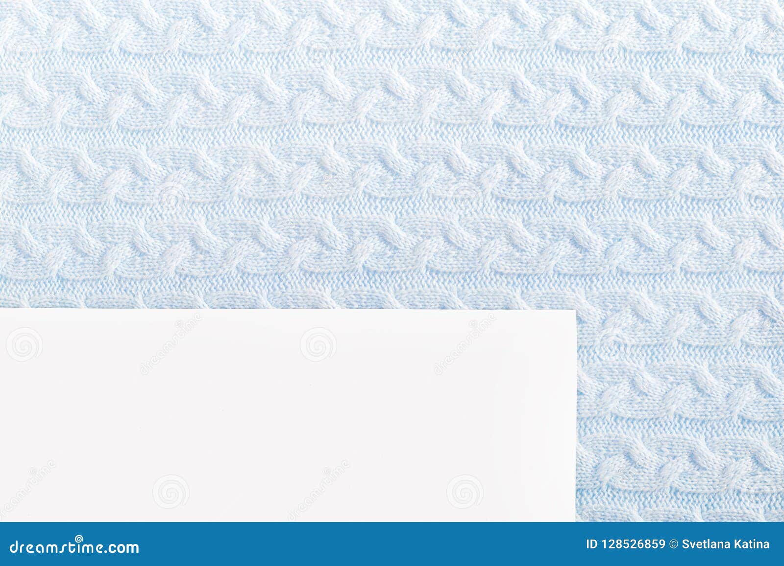 Uniform Knitted Pattern for Blue Background with Paper Forms To Fill ...