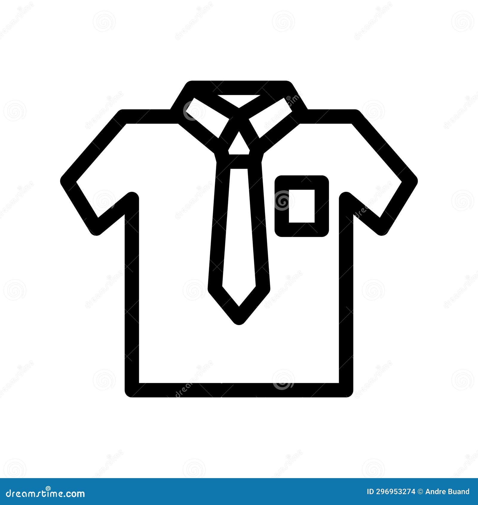 Uniform Line Vector Icons And Signs. Garb, Suit, Attire, Dress-Code ...