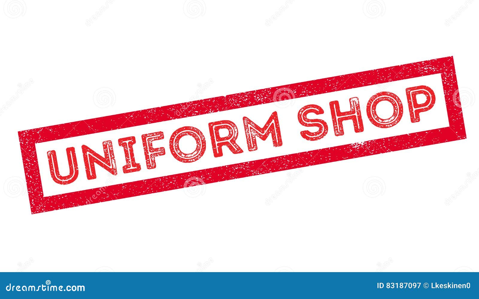 Uniform Shop rubber stamp stock illustration. Illustration of grungy ...