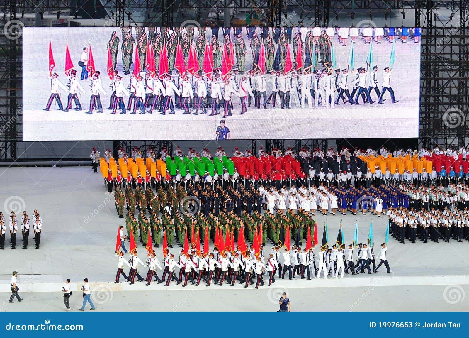 Uniformed Groups Marching at NDP 2011 Editorial Stock Photo - Image of ...
