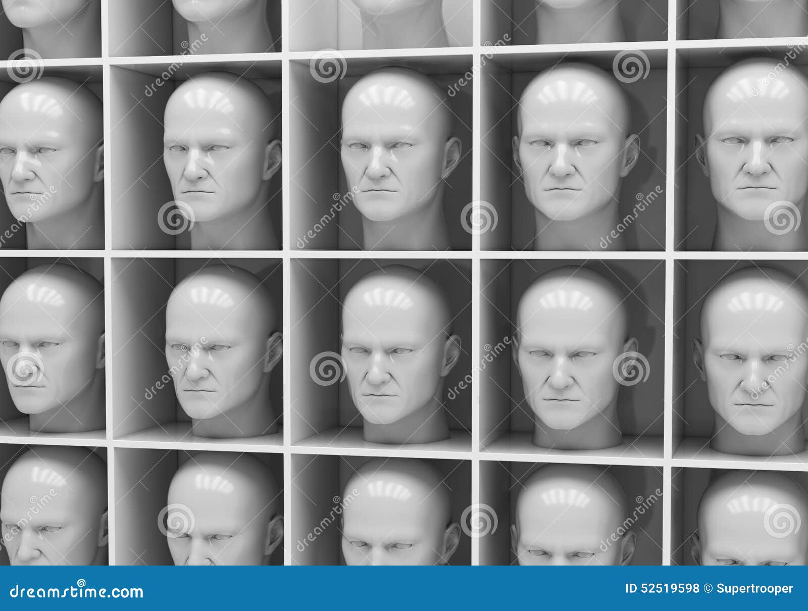 Uniformity stock photo. Image of equability, ensomhet - 52519598