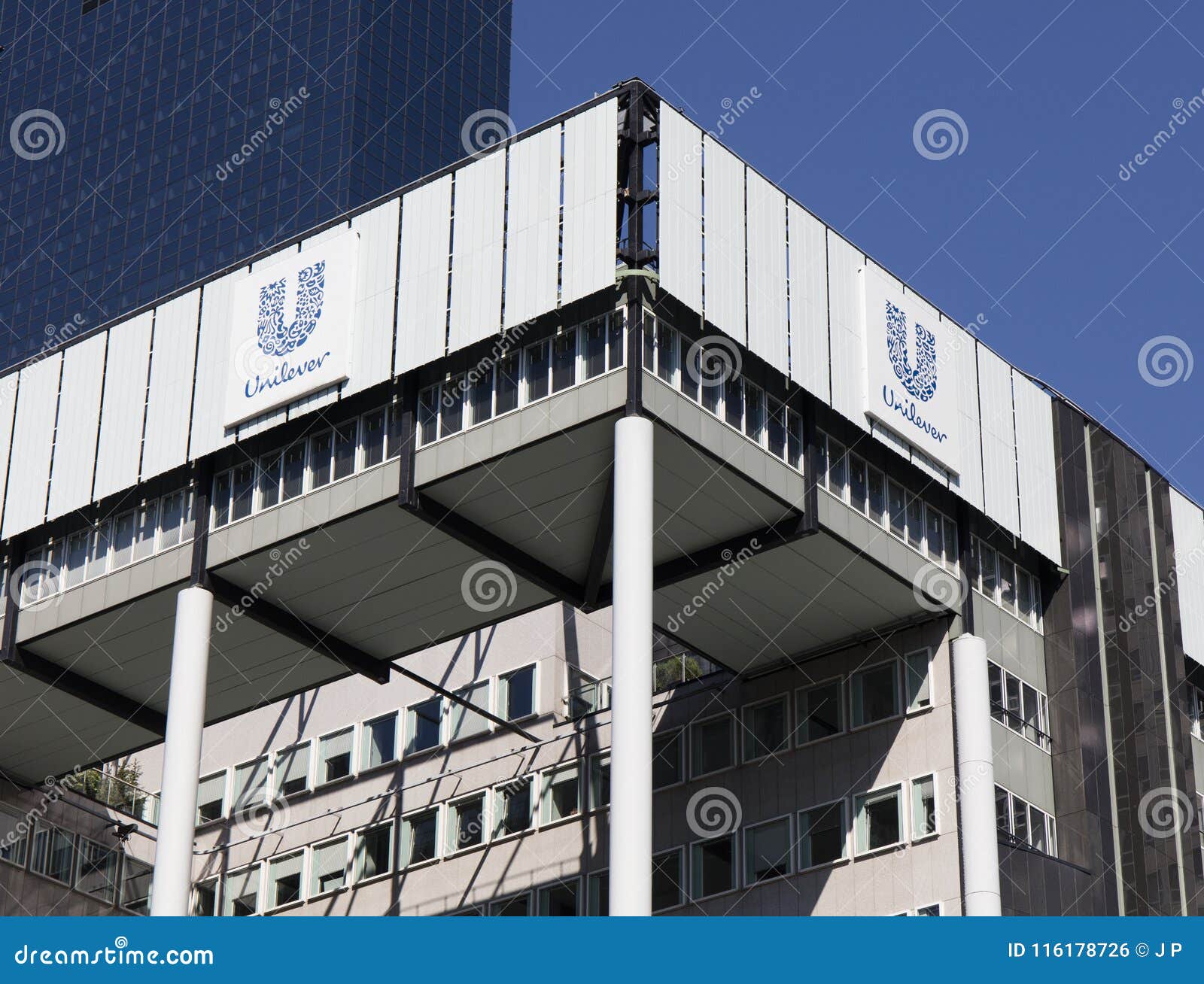 Unilever Building in Rotterdam Editorial Photo - Image of rotterdam ...