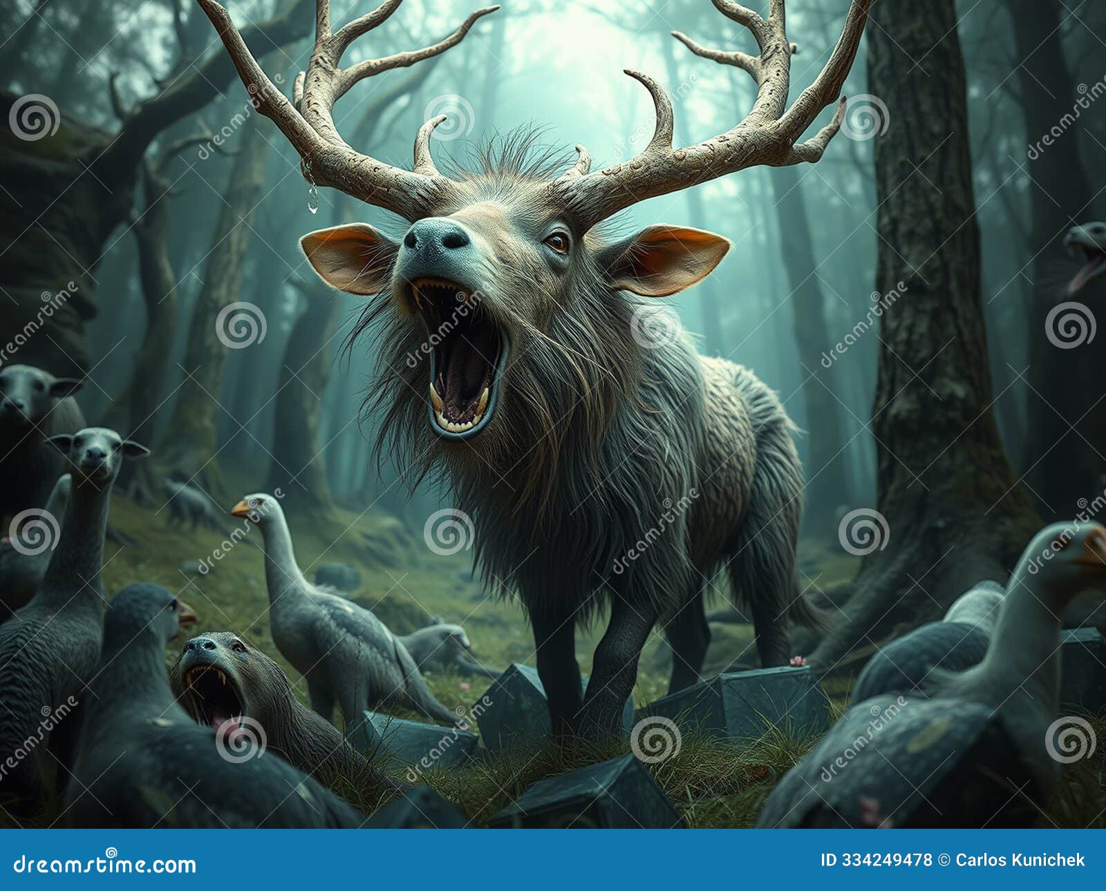 An Unimaginable Surrealist Animal Image - Generated by Ai Stock ...