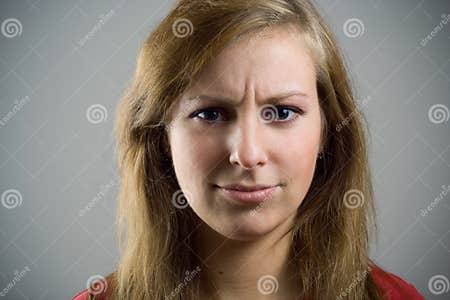 Unimpressed. stock photo. Image of negativity, rejection - 6924450