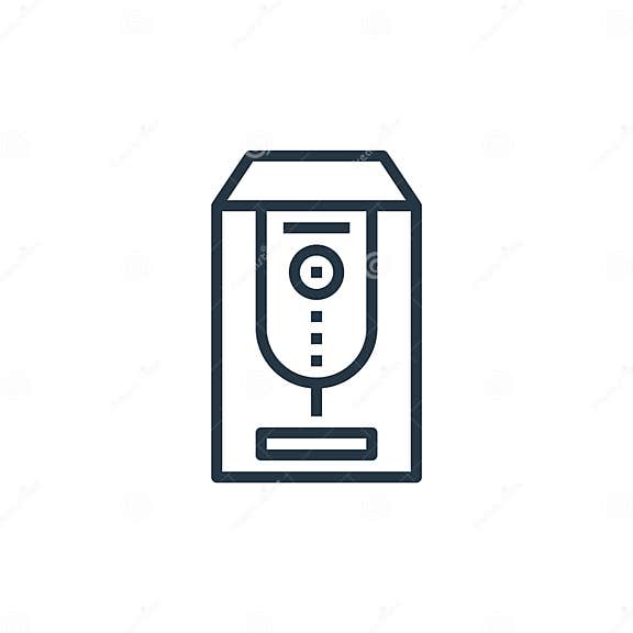 Uninterrupted Power Supply Icon Vector from Computer Hardware Concept ...
