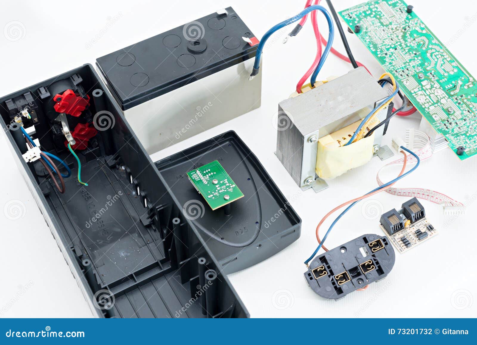 Uninterruptible Power Supply Stock Photo - Image of industry, computer ...