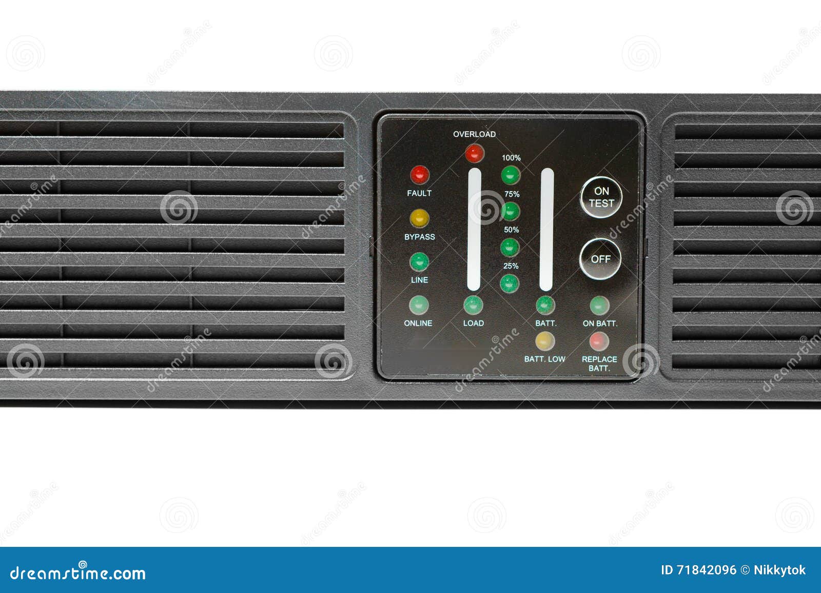 Uninterruptible Power Supply (ups) Controller Stock Photo - Image of ...