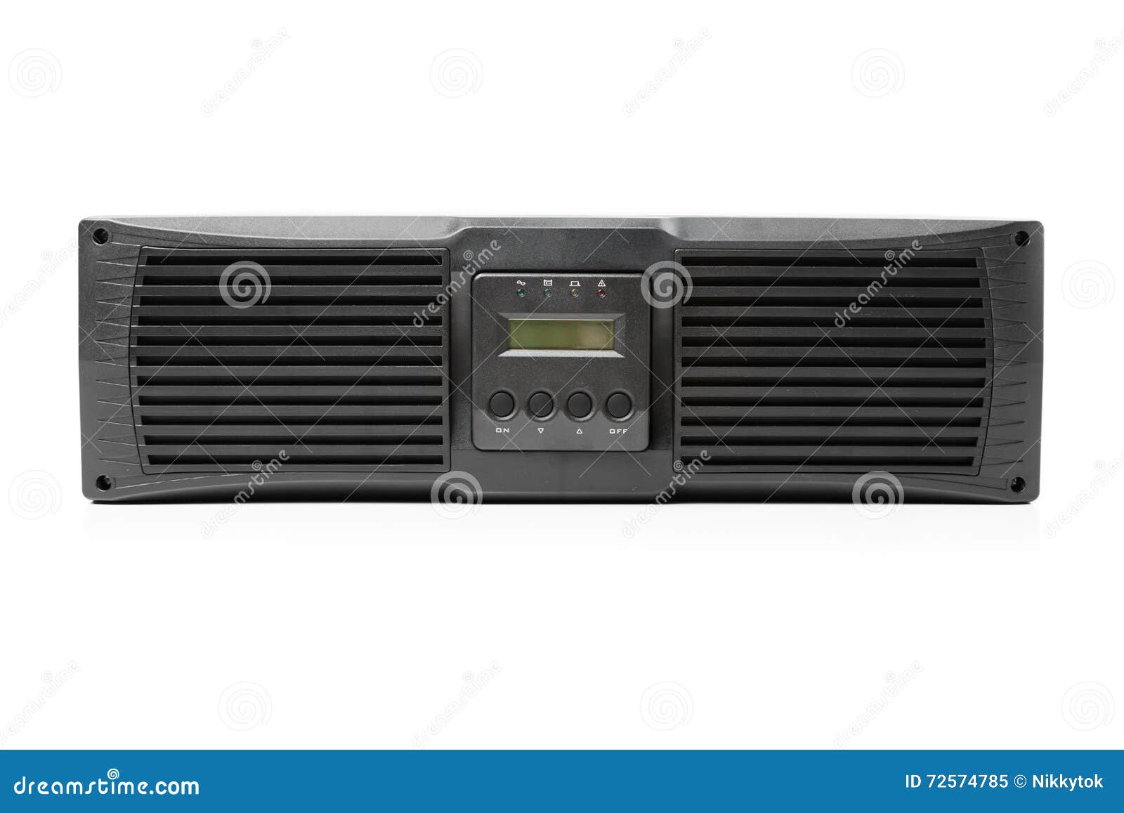 Uninterruptible Power Supply (ups) Controller Stock Image - Image of ...