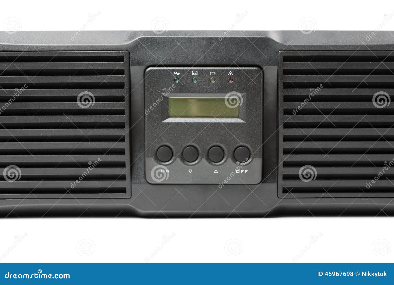 Uninterruptible Power Supply. Backup Power UPS With Battery Isolated On ...