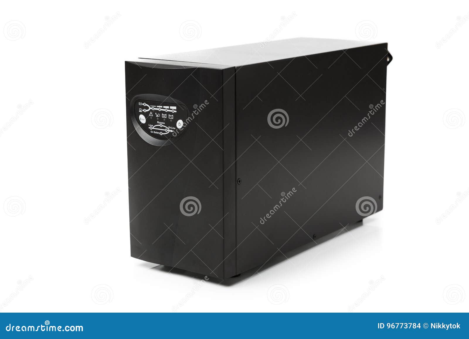 Uninterruptible Power Supply. Backup Power UPS With Battery Isolated On ...