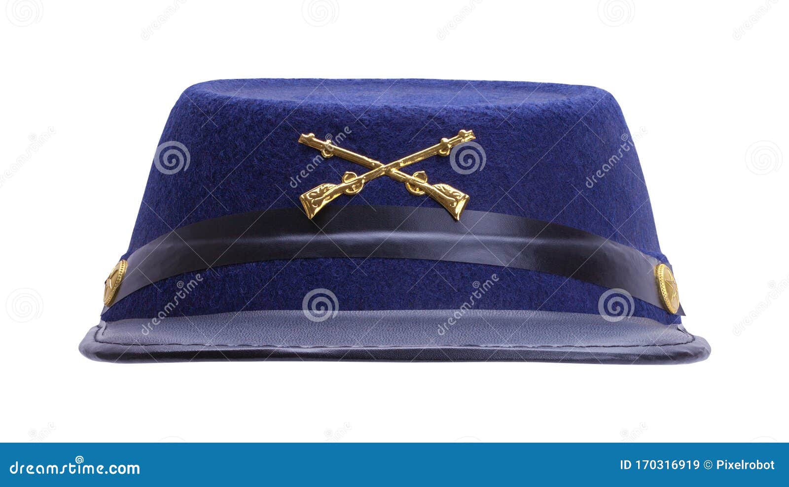 Union Civil War Hat Front stock image. Image of states - 170316919