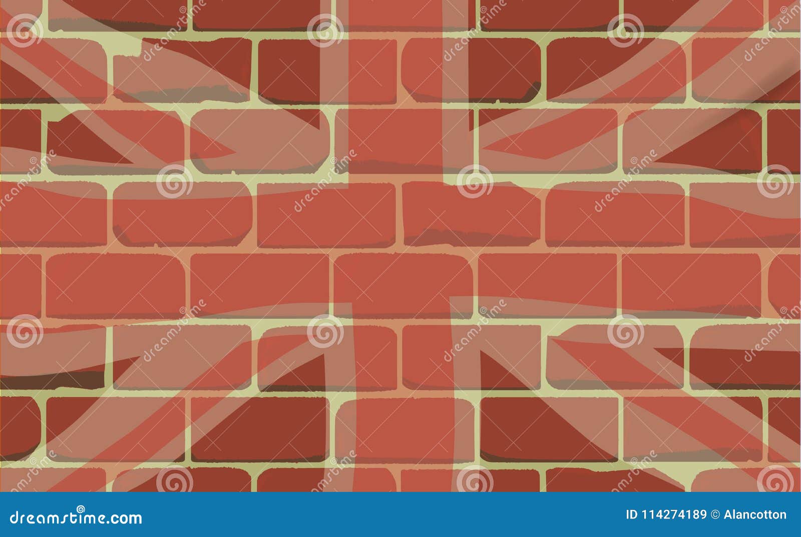 Union Jack Sprayed on a Wall Stock Vector - Illustration of painted ...