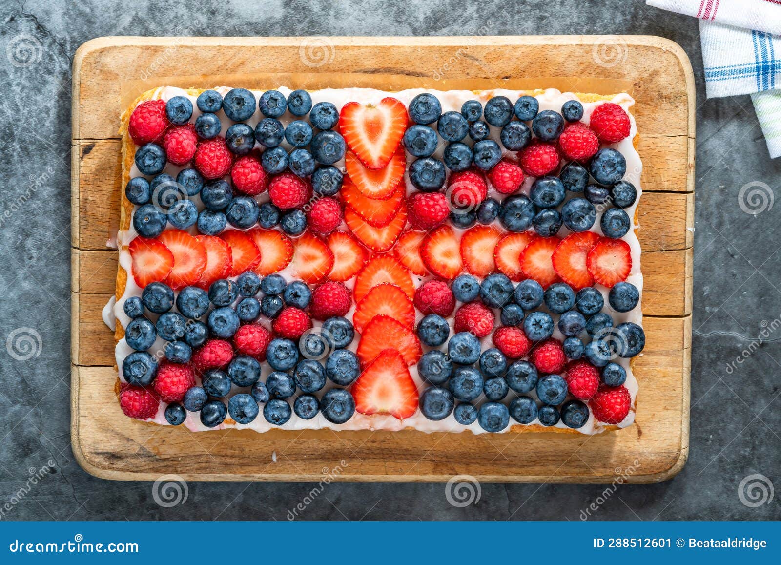Union Jack cake stock image. Image of gourmet, icing - 288512601