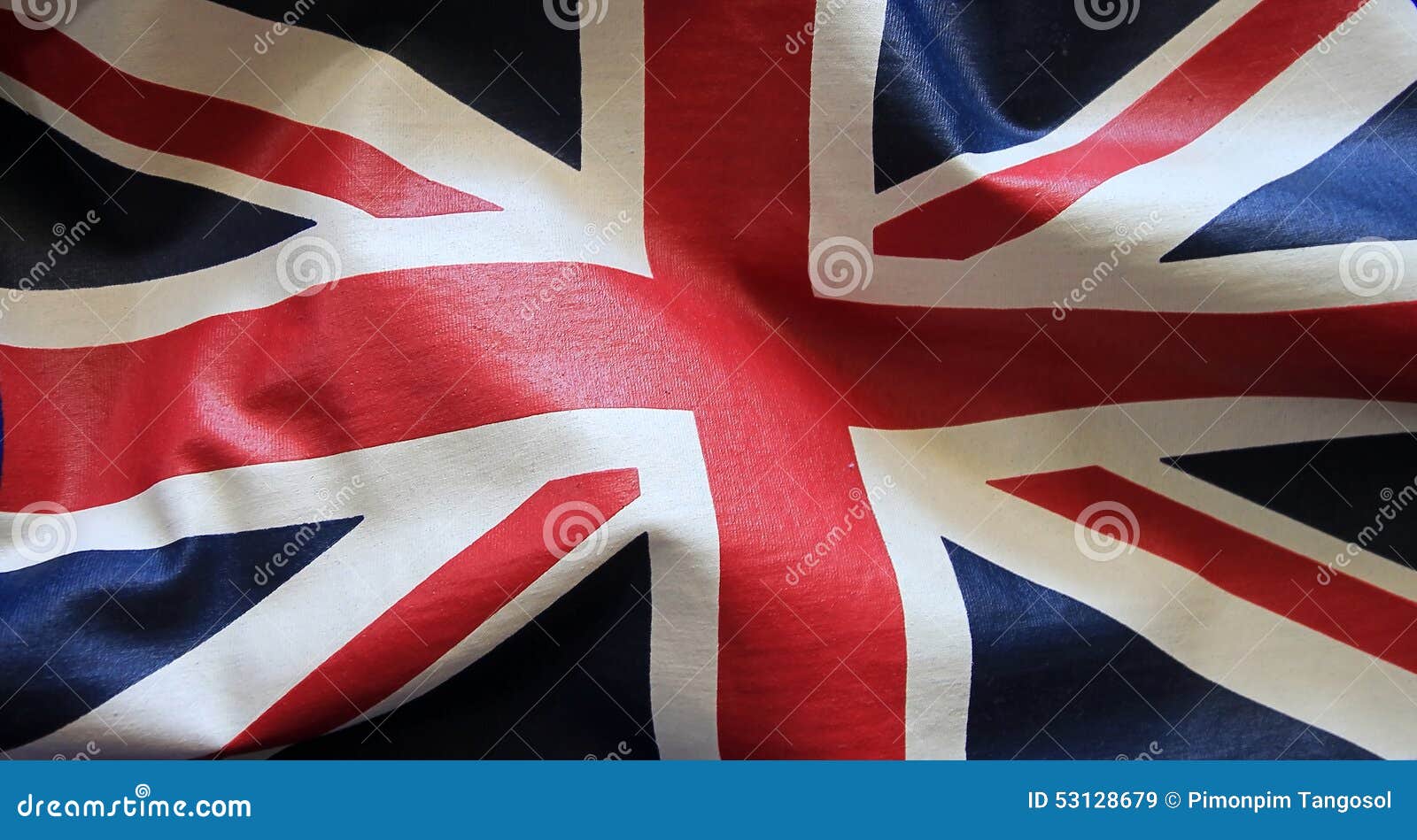Union Jack flag fabric stock image. Image of britain - 53128679