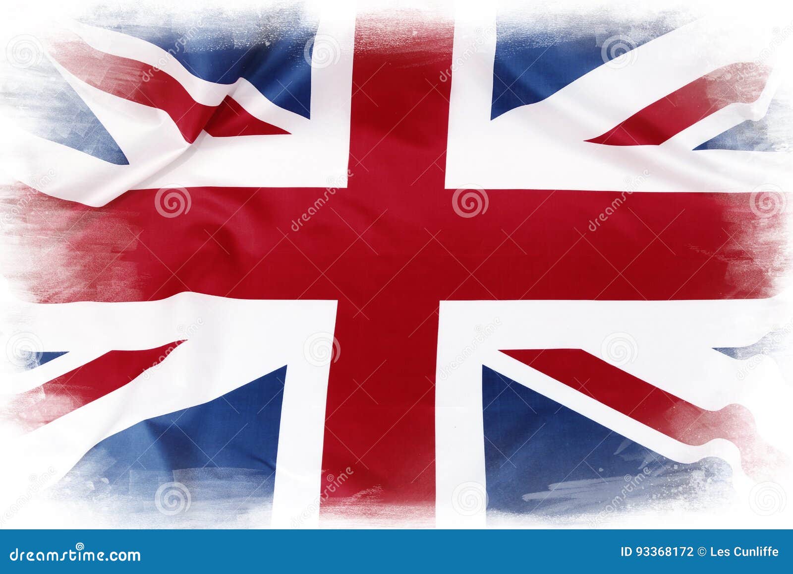 UK Union Jack With The Stars Of The European Union Reflected In The ...
