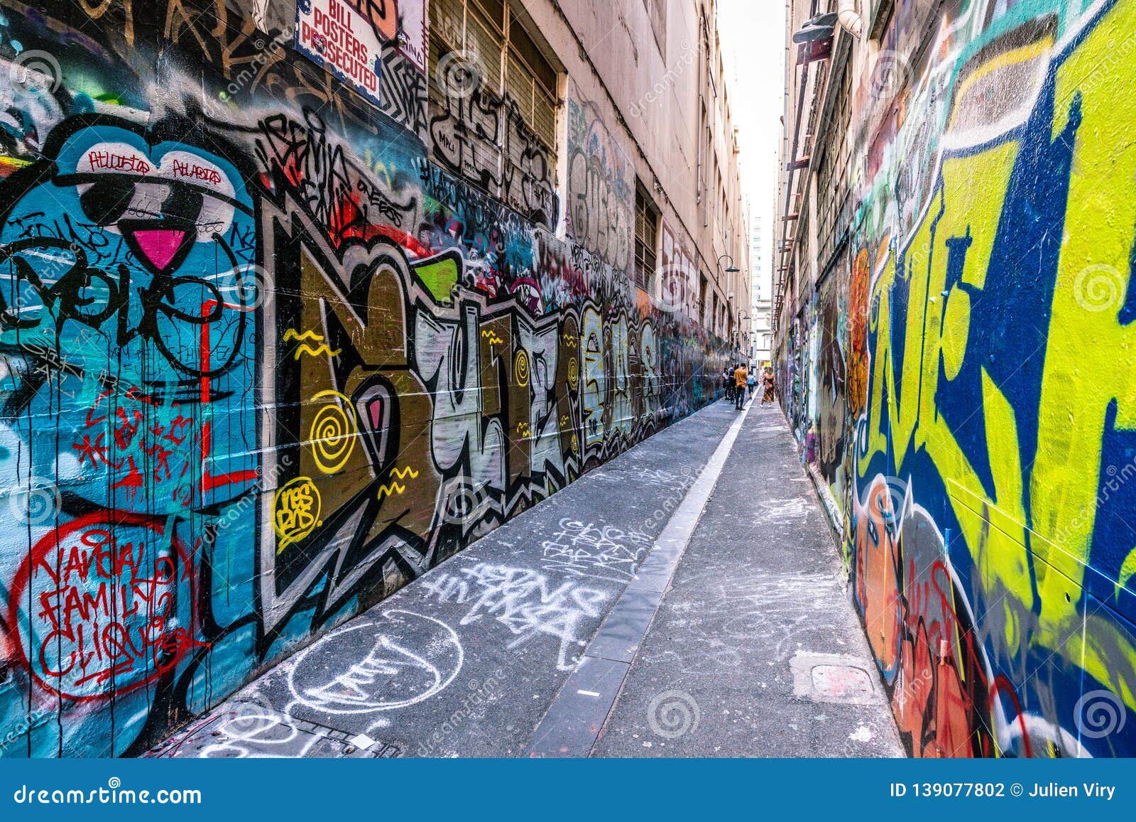 Union Lane a Famous Laneway View in Melbourne Australia Editorial ...