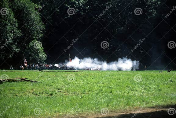 Union line of fire, stock photo. Image of yanks, muskets - 7282618