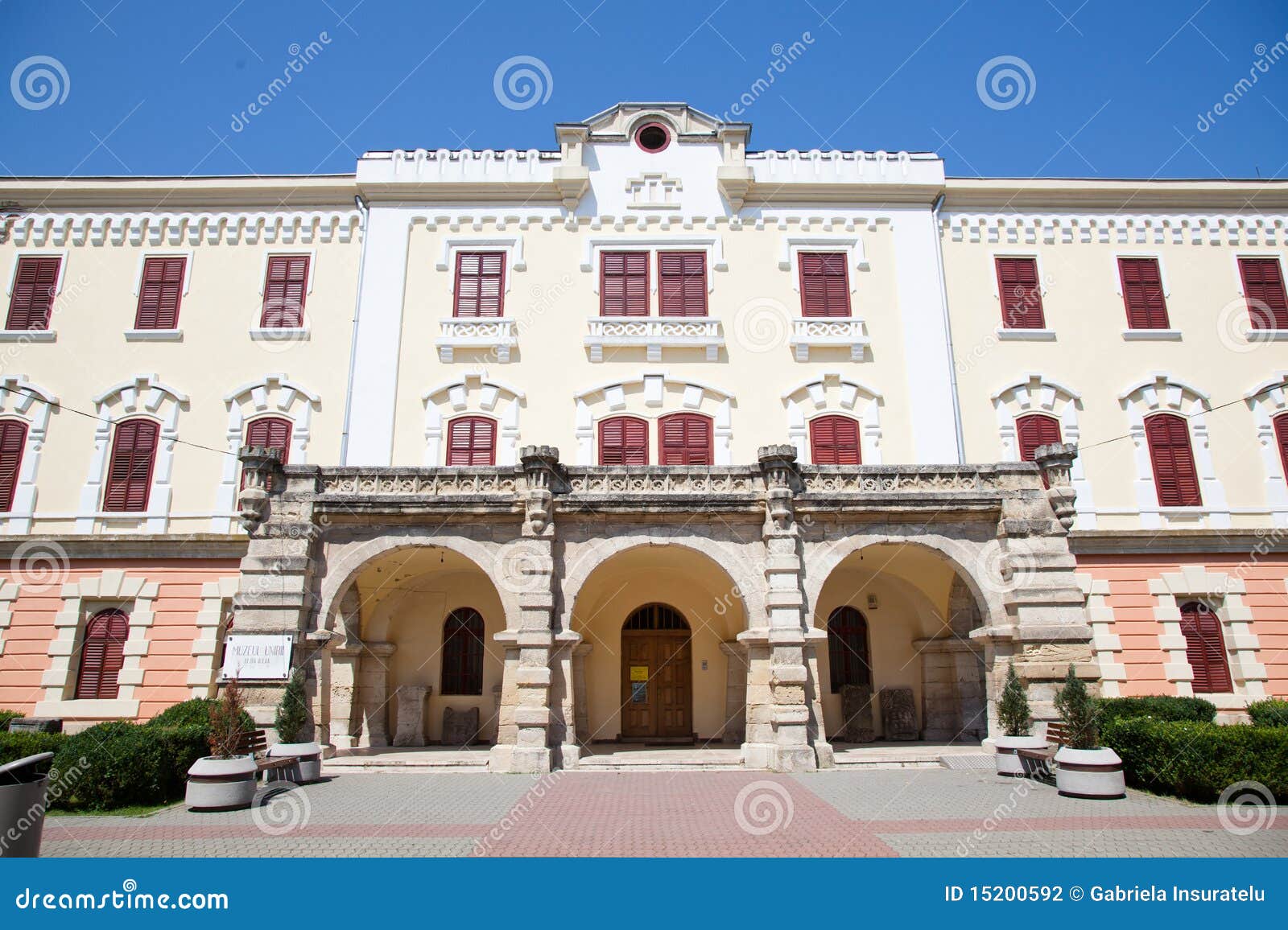 Union Museum in Alba Iulia stock photo. Image of europe - 15200592