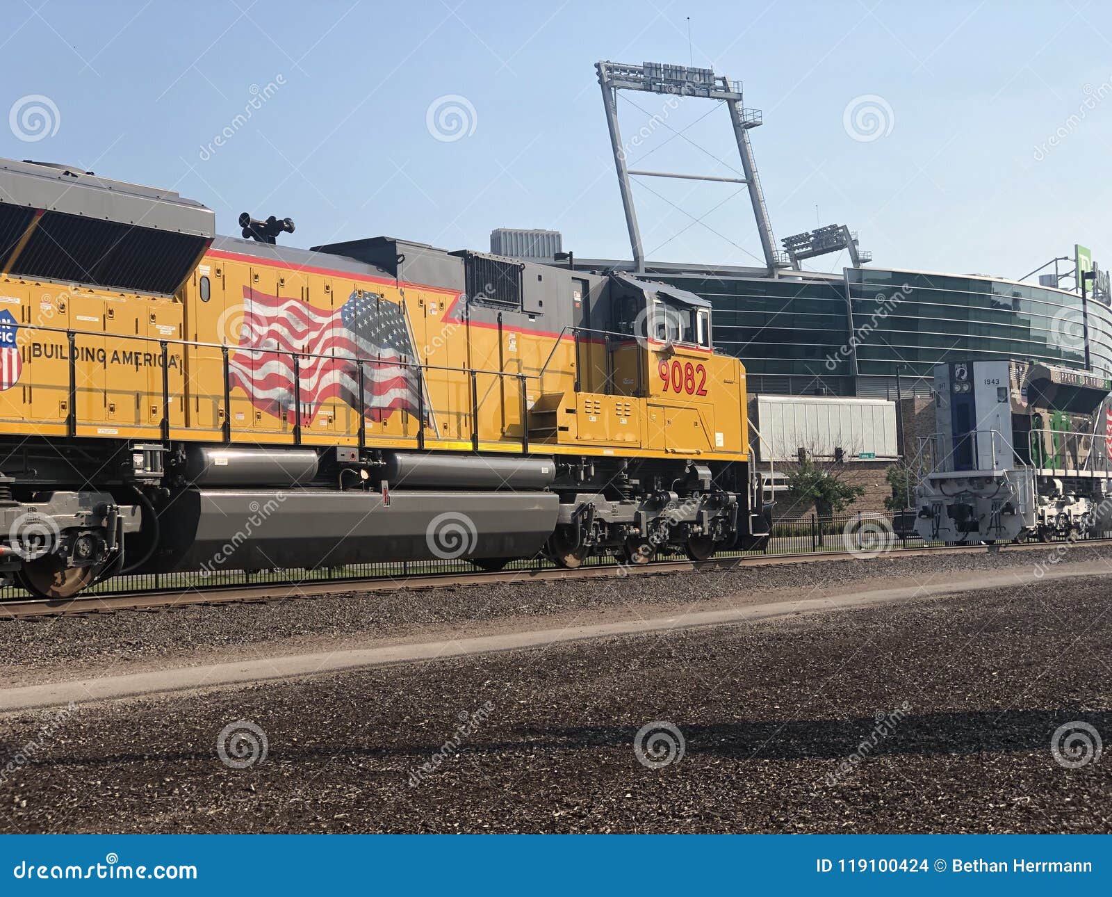 Union Pacific Engine editorial stock image. Image of train - 119100424