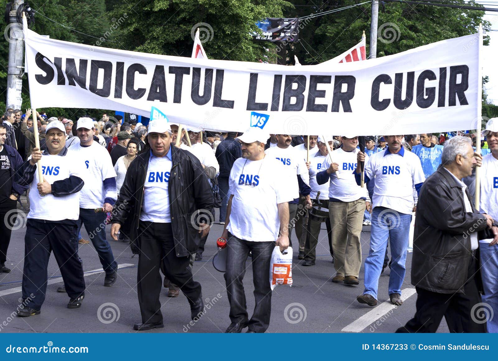 Union protest editorial stock photo. Image of politics - 14367233
