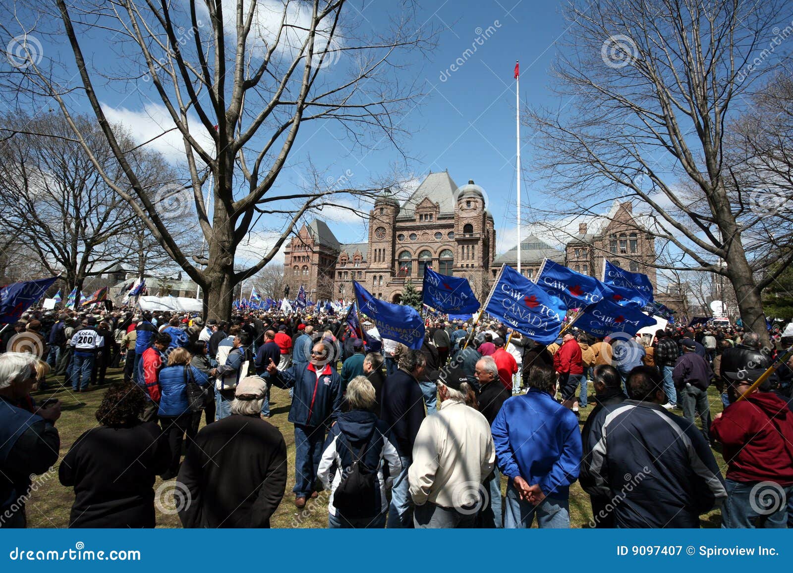 Union protest editorial photography. Image of bankruptcy - 9097407