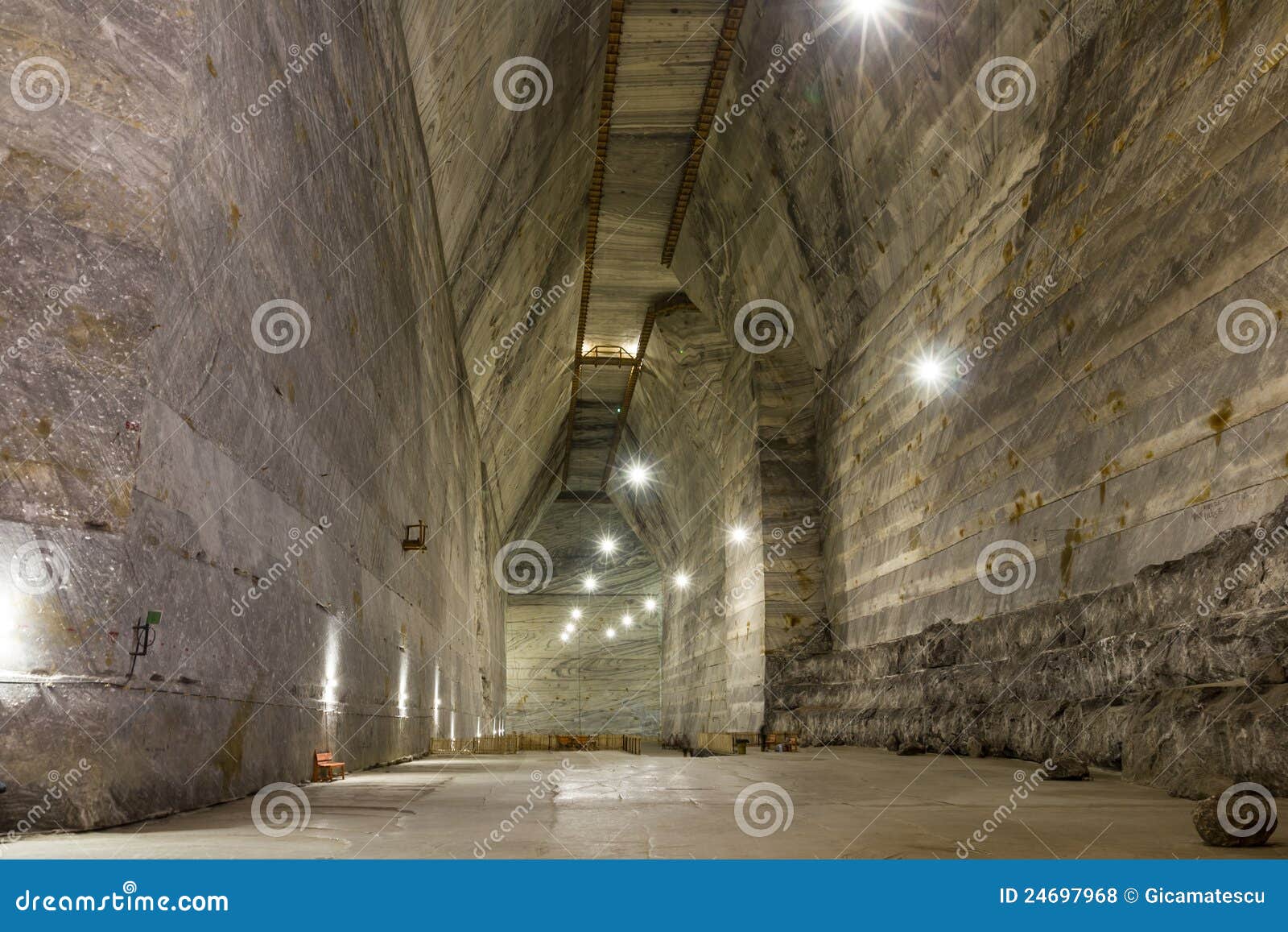 Salt Mine Wall Texture Stock Photography | CartoonDealer.com #90287210