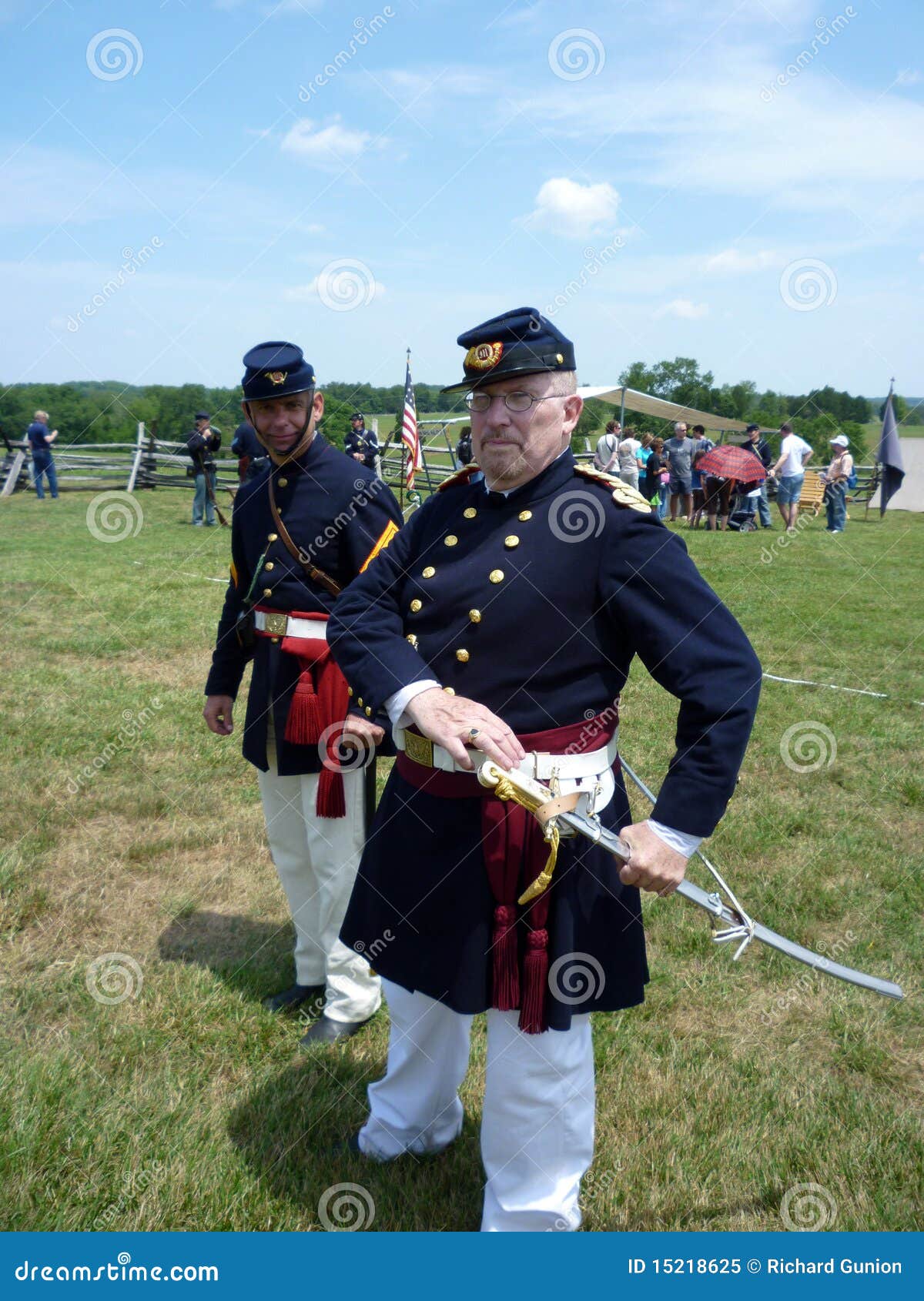 Union Soldier Commander editorial image. Image of american - 15218625