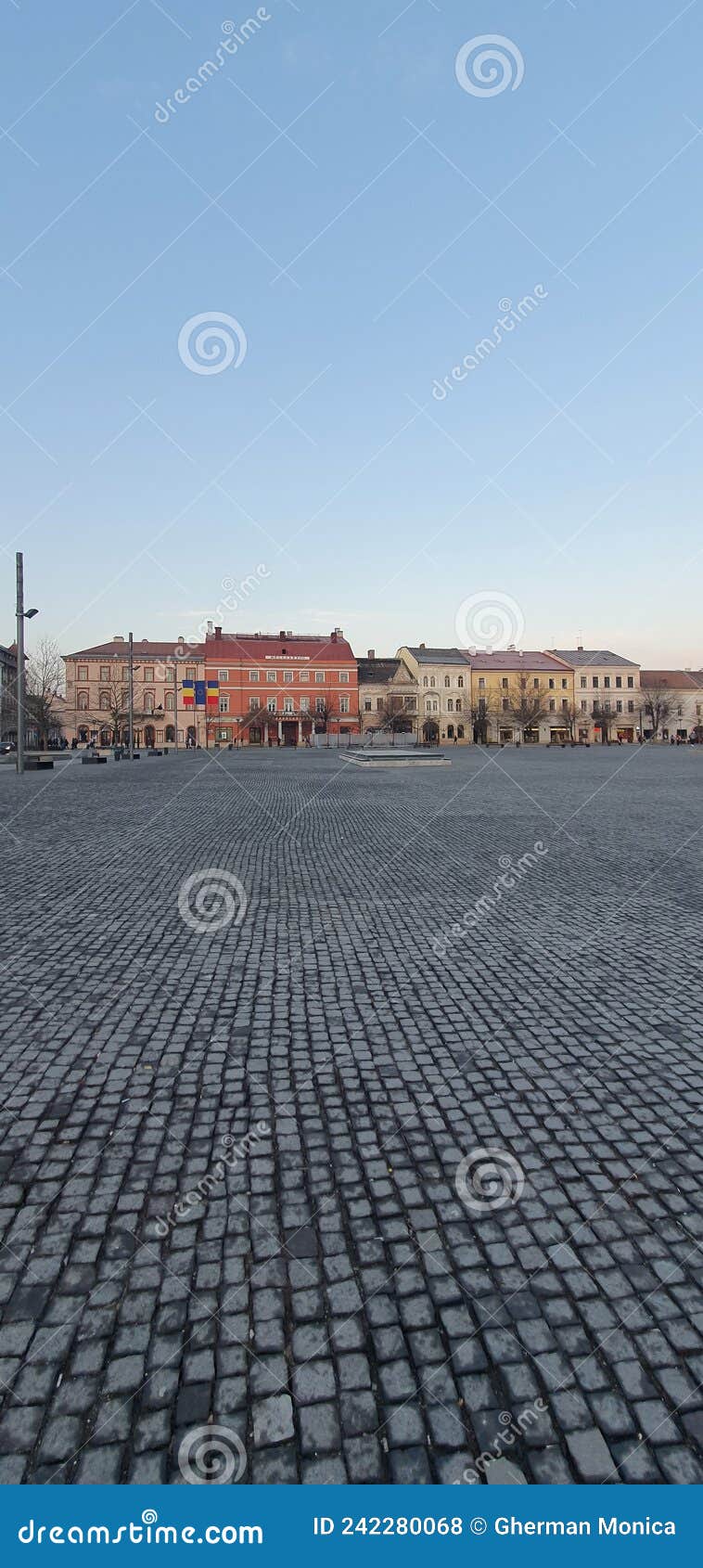 Union Square in Central Cluj-Napoca Stock Photo - Image of places, cluj ...