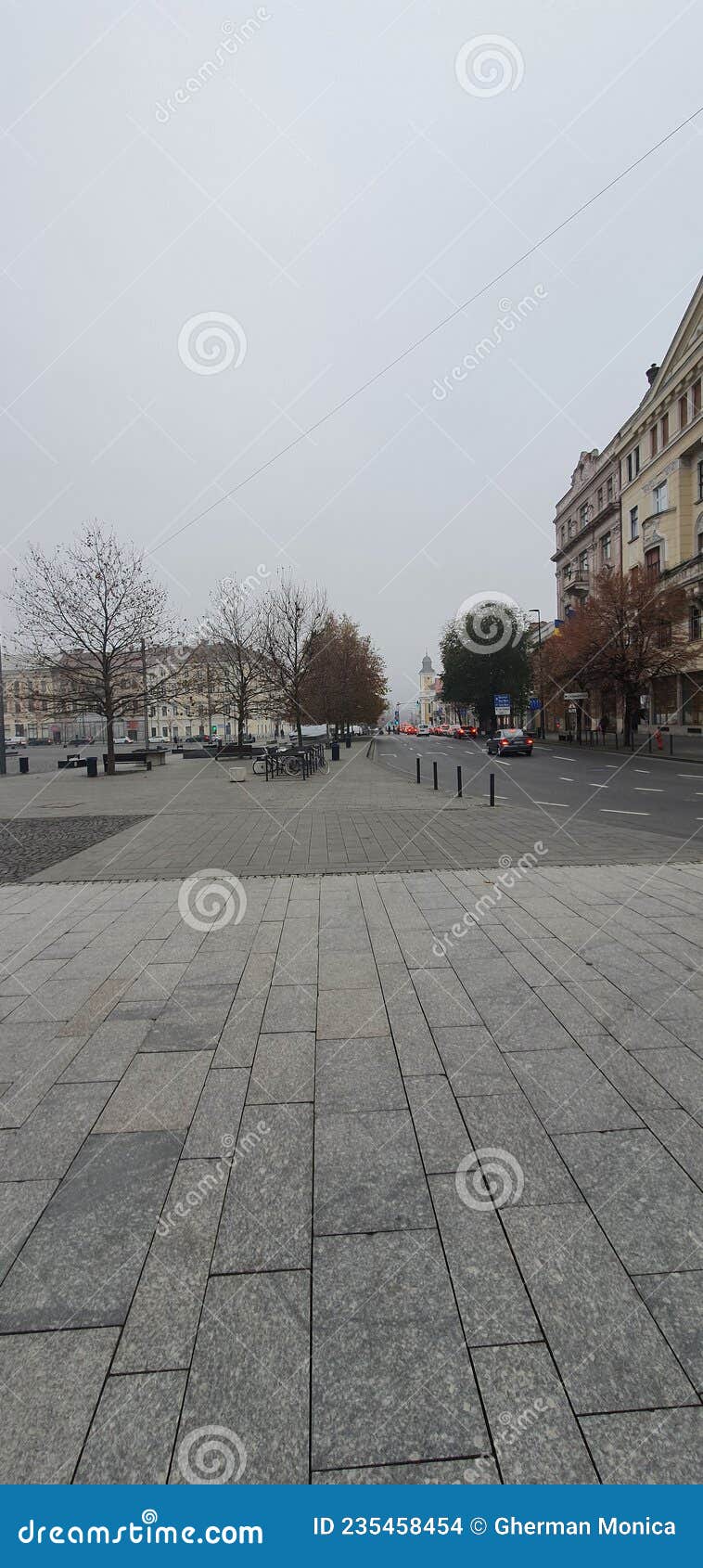 Union Square in Cluj-Napoca Stock Photo - Image of destination, travel ...