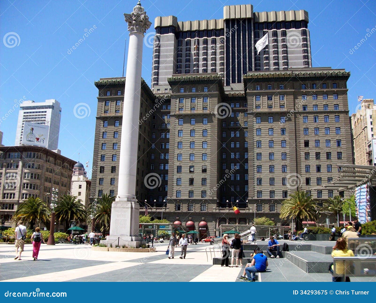 Union Square, San Francisco Redaktionelles Bild - Bild von system ...