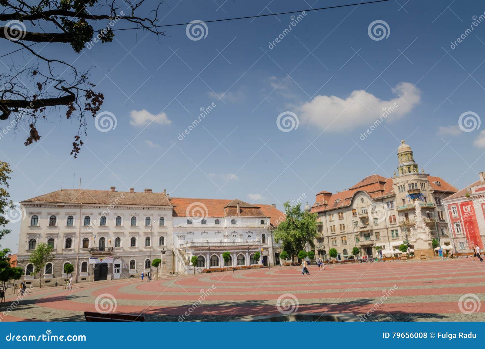 Union Square Timisoara editorial stock photo. Image of cityscape - 79656008
