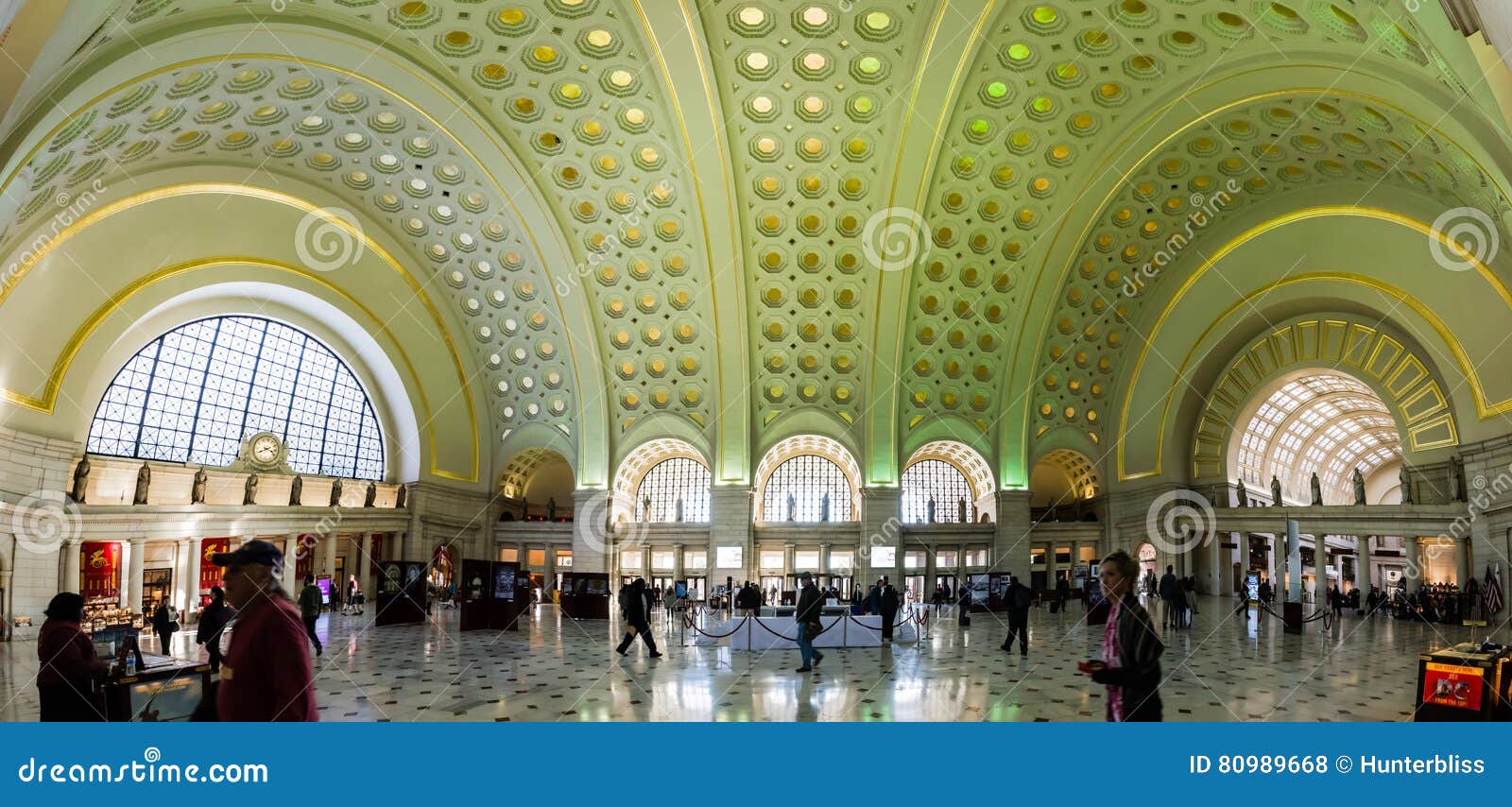 Union Station Architecture Interior Washington DC November 2016 ...