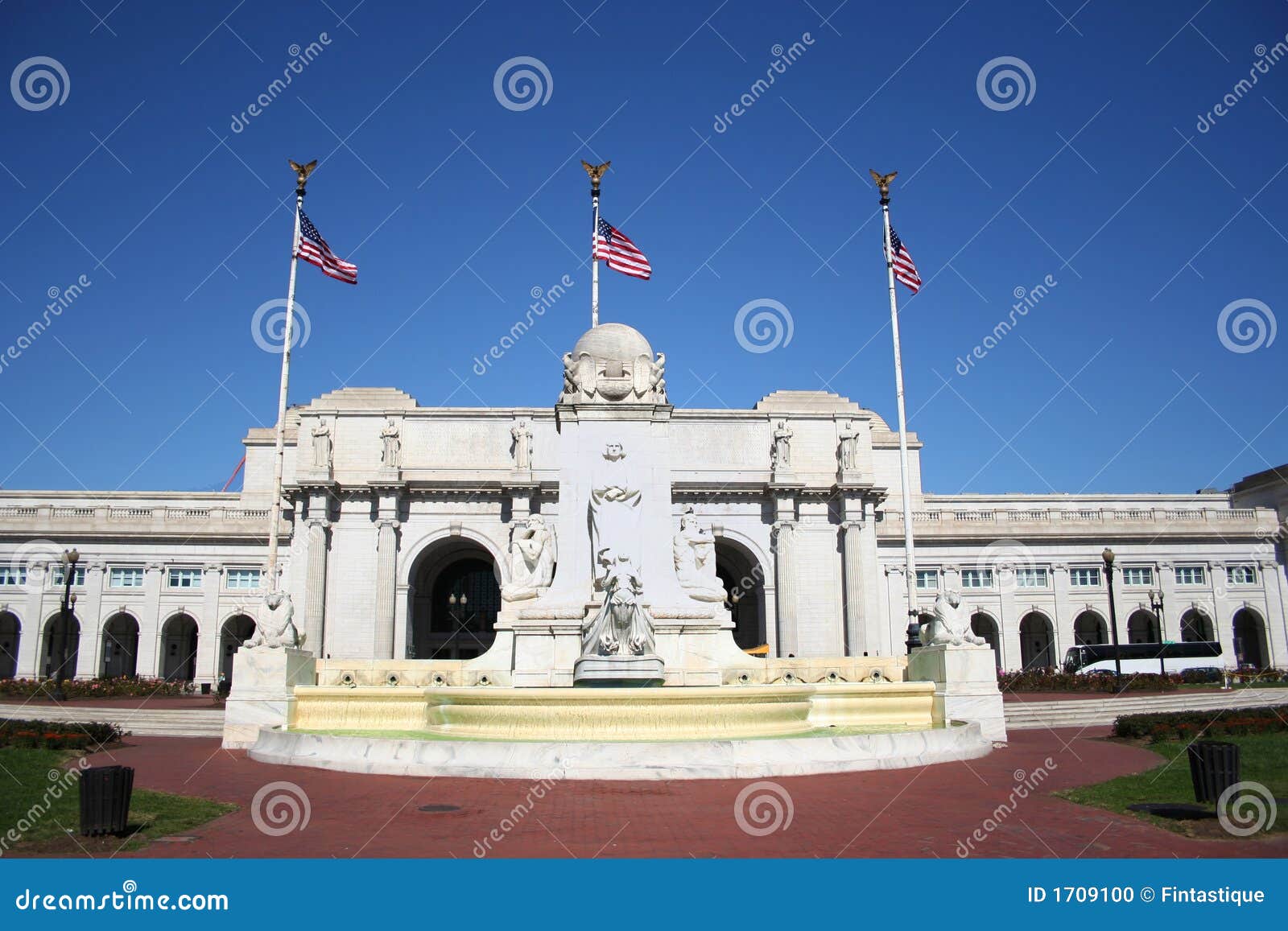 Union Station exterior stock photo. Image of washington - 1709100