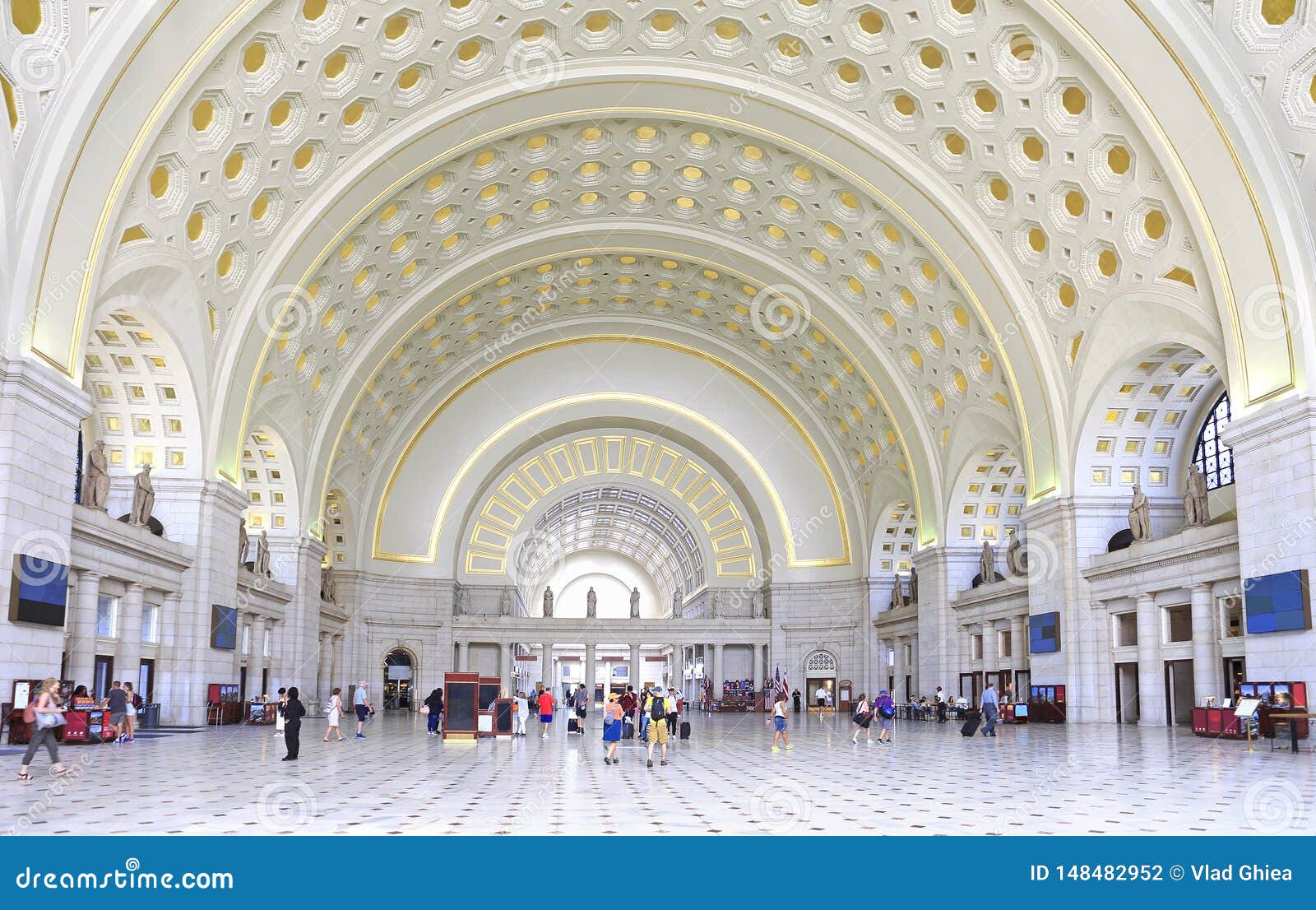Union Station Interior in Washington DC Editorial Photography - Image ...