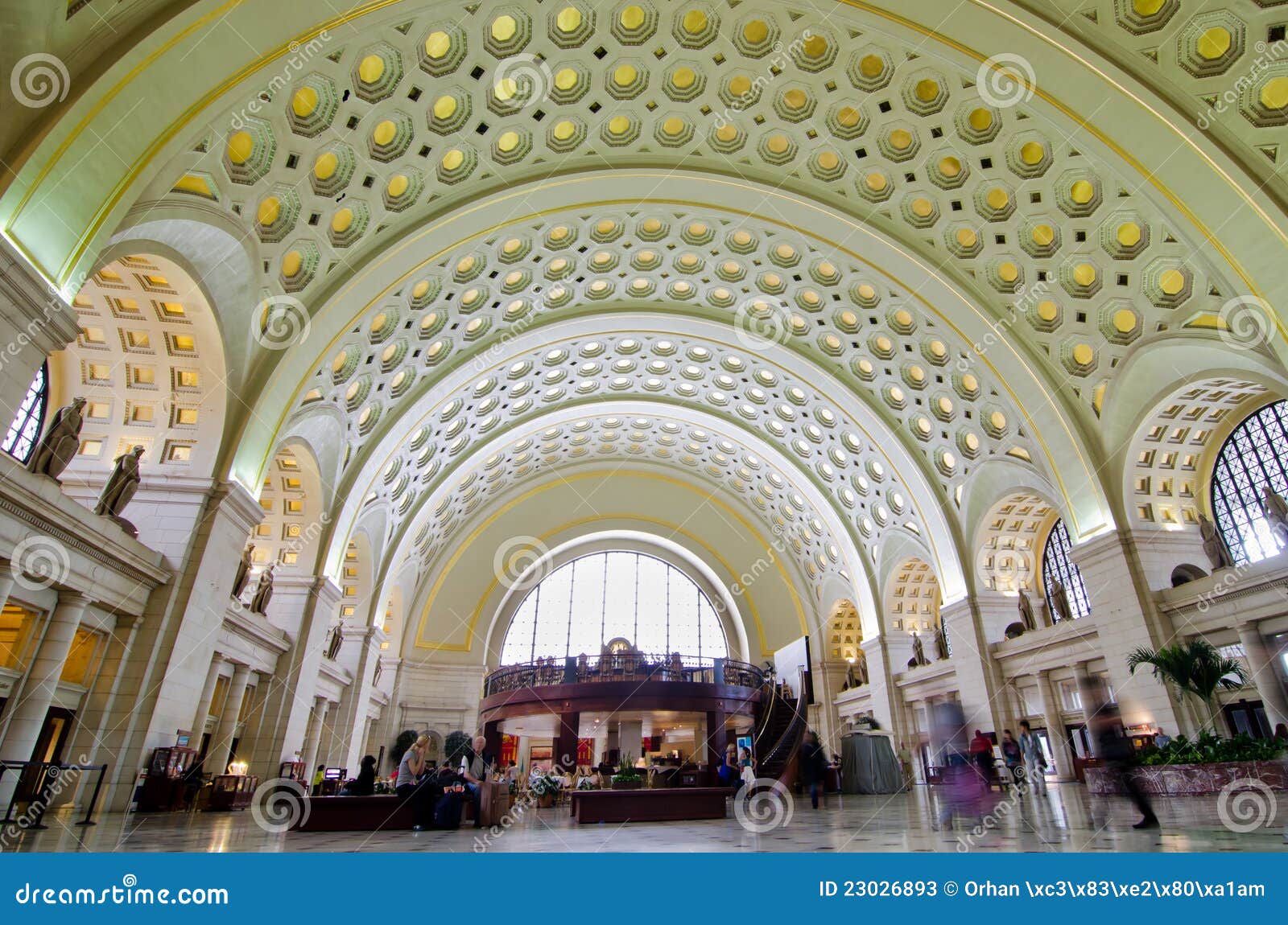 Union Station Interior - Washington DC USA Stock Image - Image of ...