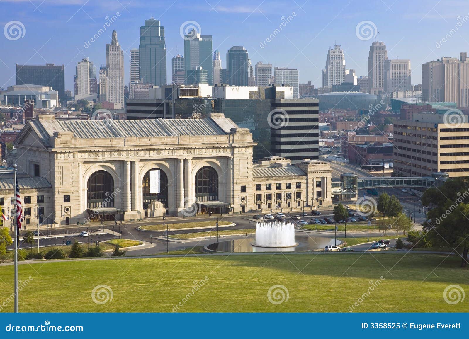 Union Station, Kansas City stock image. Image of city - 3358525