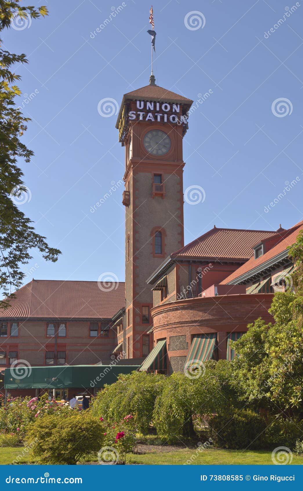 Union Station in Portland Oregon. Stock Image - Image of northwest ...