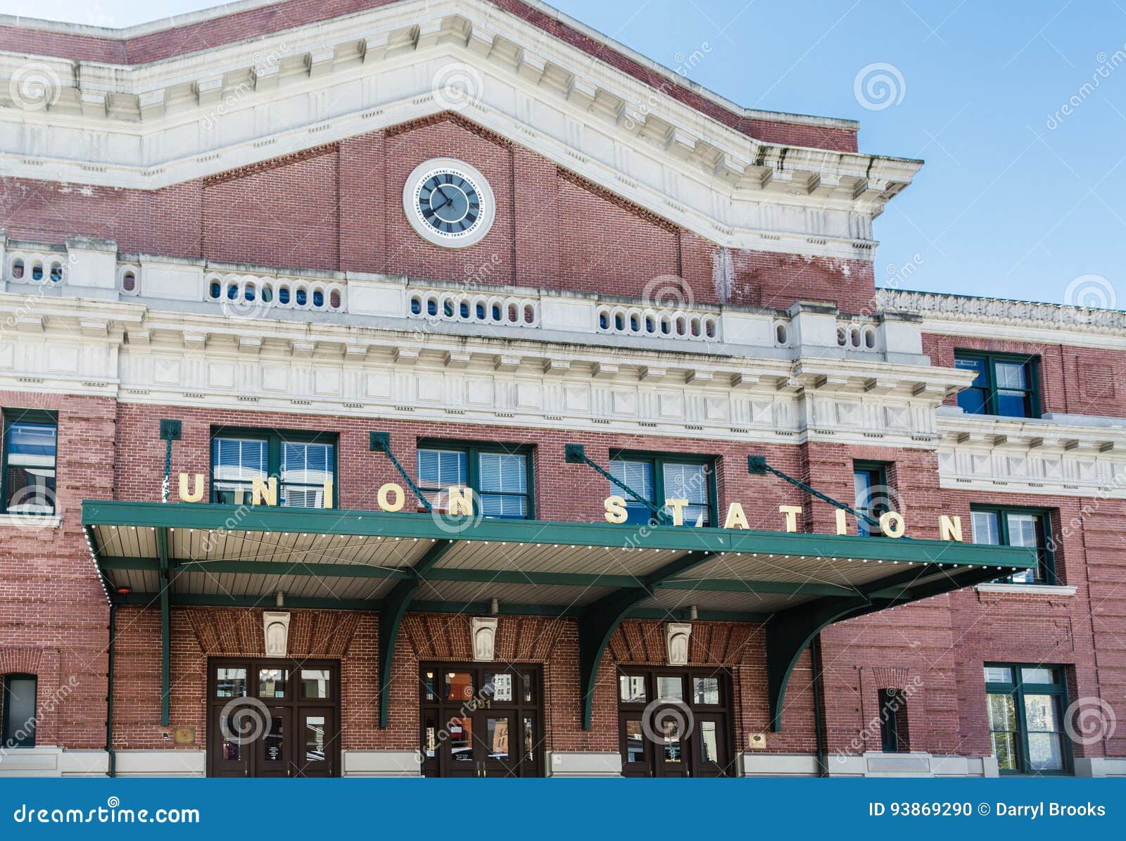 Union Station in Seattle stock photo. Image of transportation - 93869290